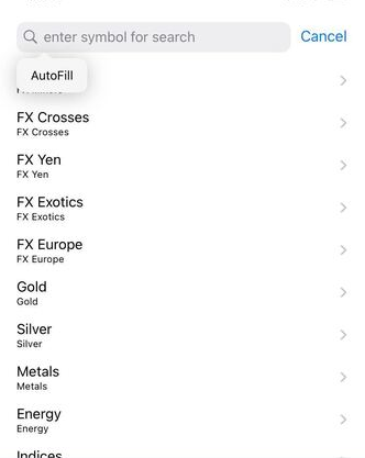 How do I add specific trading symbols to my watchlist on different ...